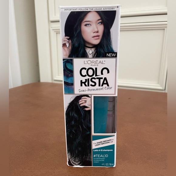 L'Oreal | Hair | Nwt Loral Colorista Semi Permanent Hair Color Teal ...